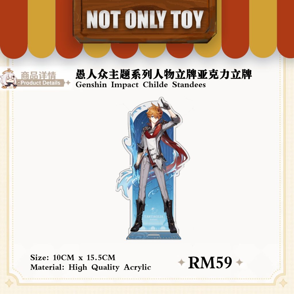 [OFFICIAL MERCHANDISE] Genshin Impact Childe Standee - Not Only Toy (M ...