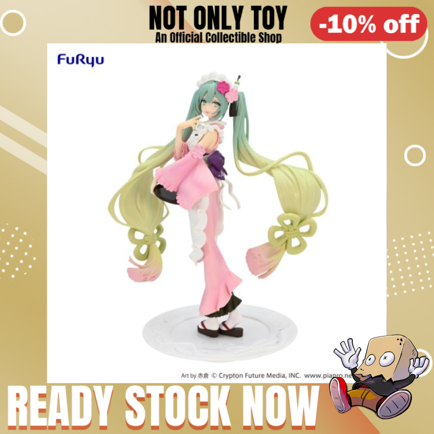 HATSUNE MIKU EXCEED CREATIVE FIGURE MATCHA GREEN TEA PARFAIT CHERRY ...