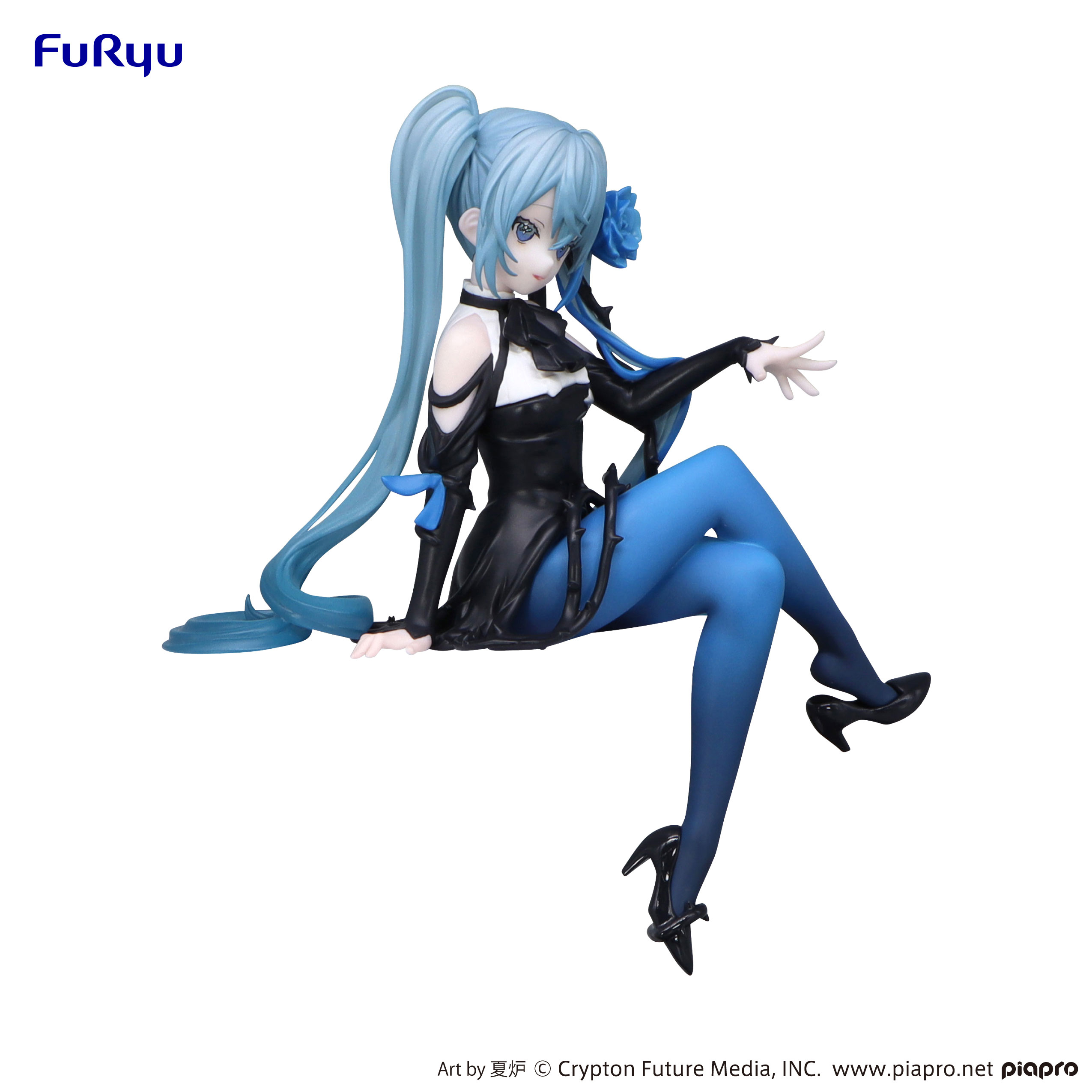 HATSUNE MIKU NOODLE STOPPER FIGURE -BLUE ROSE- Not Only Toy (M) Sdn Bhd