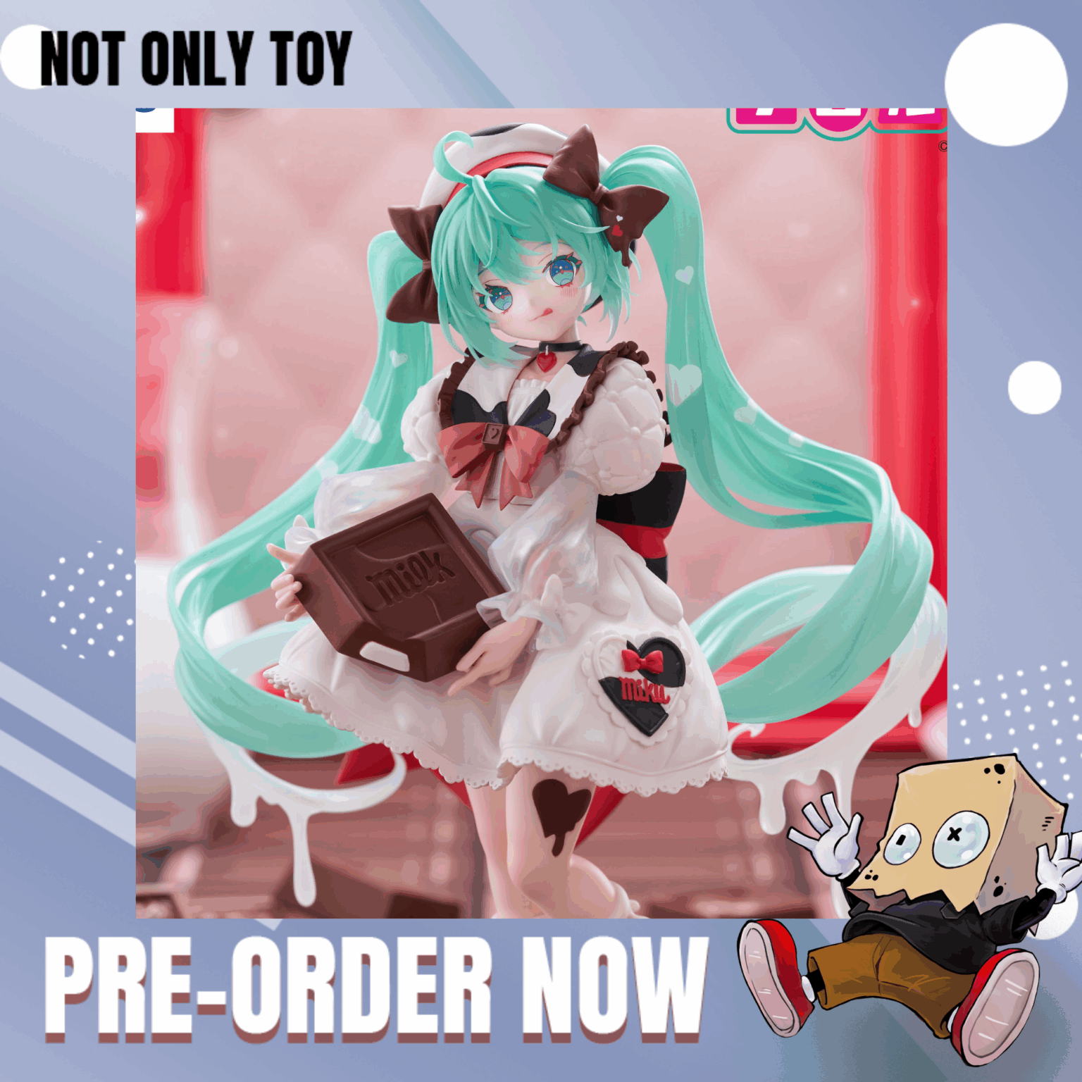 VOCALOID TRIO-TRY-IT HATSUNE MIKU×TIROL CHOCO MILK VER. - Not Only Toy ...